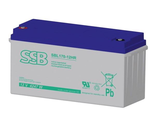 SSB Battery SBL170-12HR | SBL-HR | SSB Batterien | Batterien | Produkte ...