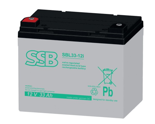 SSB Battery SBL33-12i | SBL | SSB Batterien | Batterien | Produkte | CNS - Czech Notstromsysteme ...