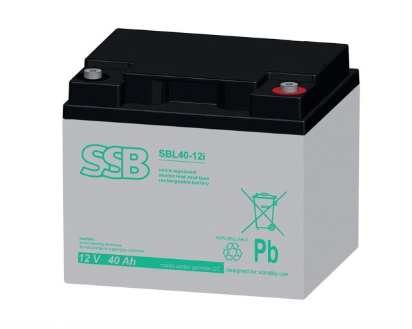 SSB Battery SBL40-12i | SBL | SSB Batterien | Batterien | Produkte | CNS - Czech Notstromsysteme ...